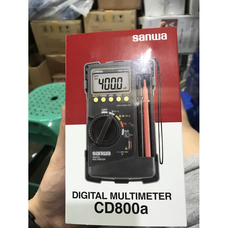 Sanwa CD800A Avometer Digital Multimeter CD 800A Japan Multitester ...