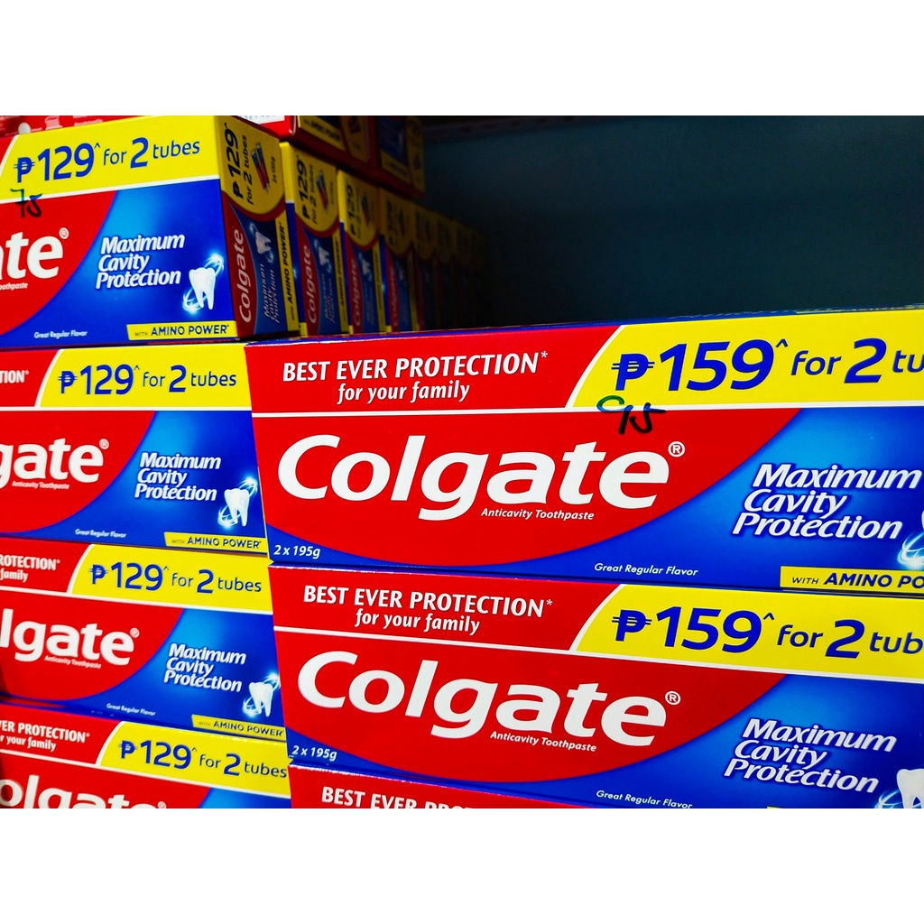 Colgate Maximum Cavity Protection Great Regular Flavor Anti-Cavity ...