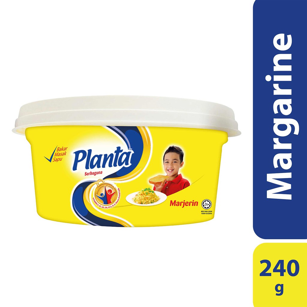 Planta Margarine 240g | Shopee Malaysia