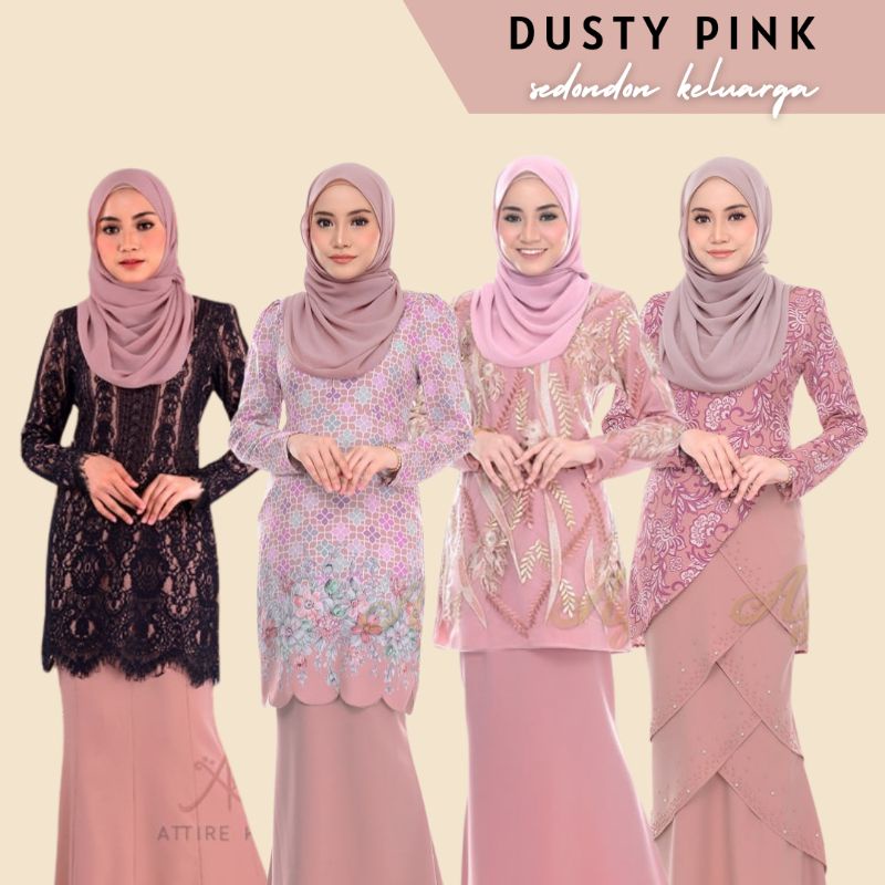 🔥LIMITED STOCK!! Koleksi Baju Kurung Lace / Plain / Printed - Warna ...