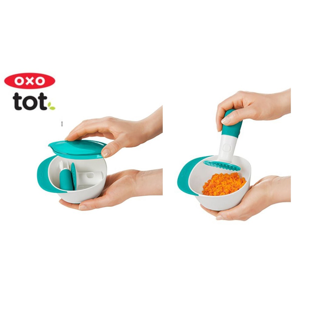 Oxo Tot Food Masher (Teal) | Shopee Malaysia