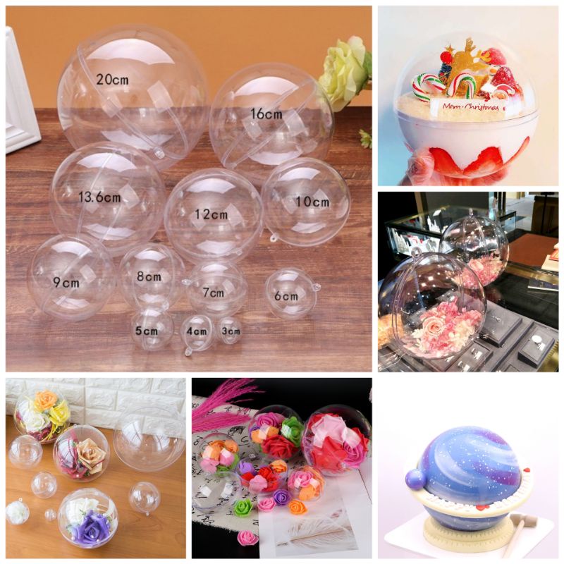 knock knock cake ball transparent ball deco packaging bouquet Ball ...