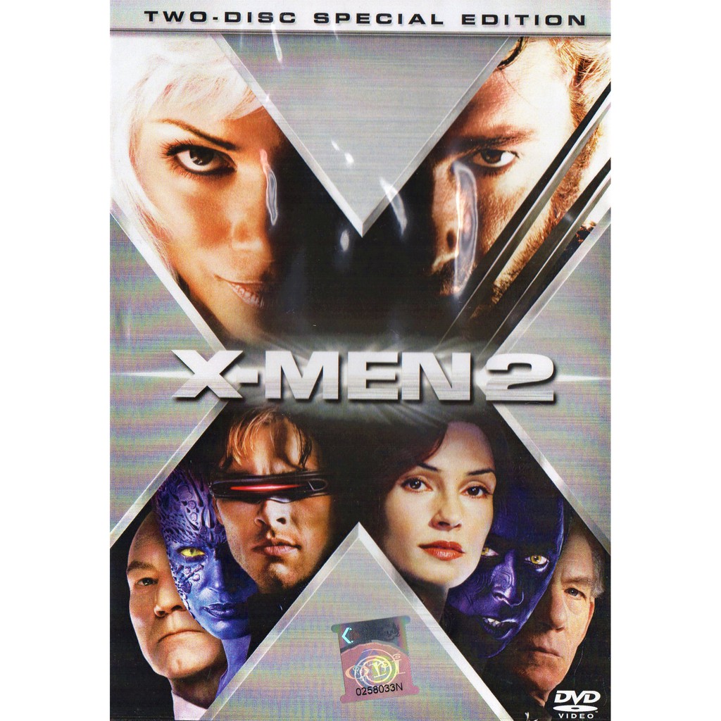 X-MEN 2 ( DVD ) [ Patrick Stewart Hugh Jackman Ian McKellen Halle Berry ] | Shopee Malaysia
