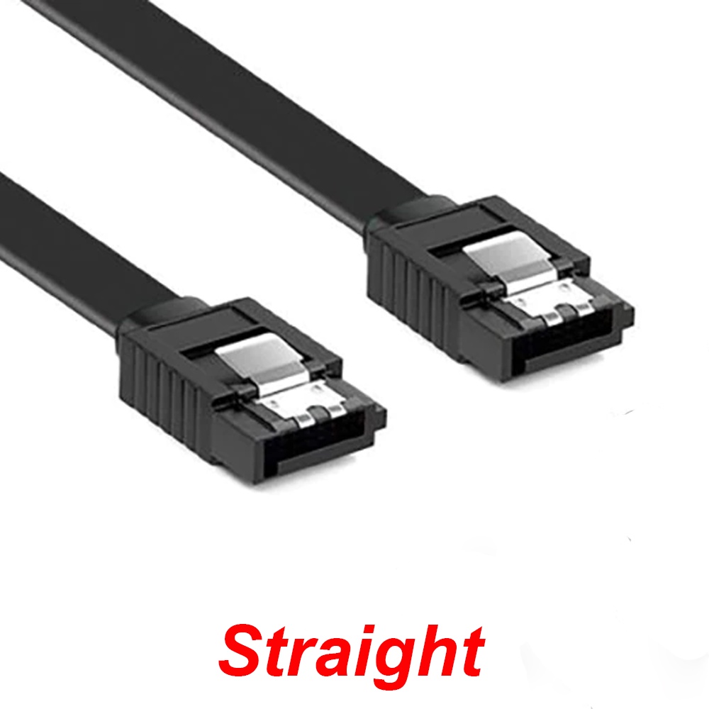 SATA 3.0 6Gbps L Shaped / Straight Serial ATA Data Cable SATA III With ...