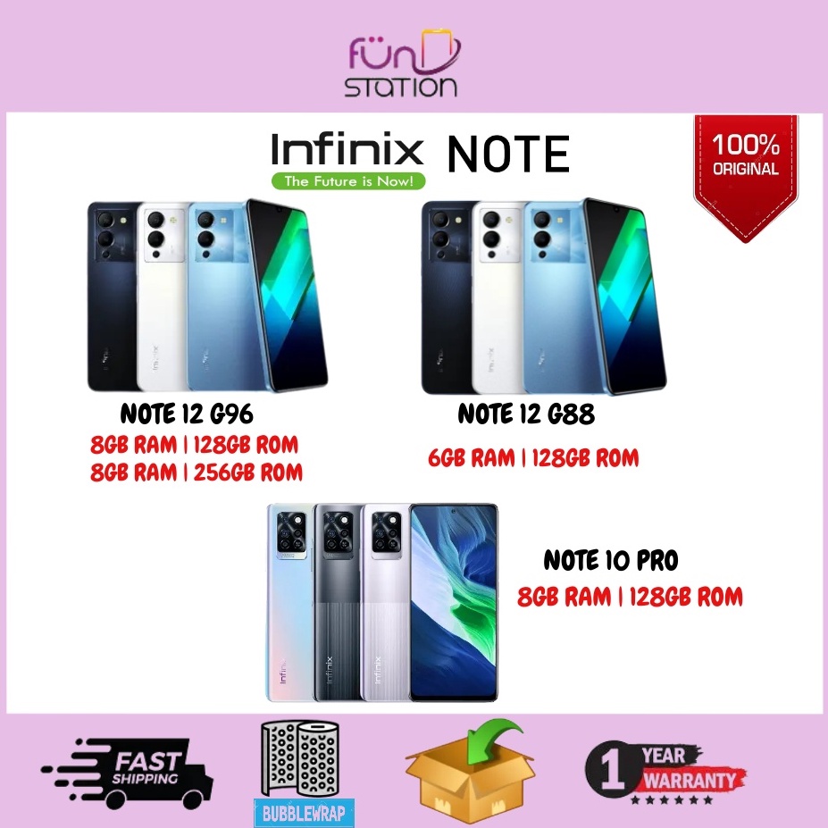 INFINIX NOTE 12 G96 | INFINIX NOTE 12 G88 | INFINIX NOTE 10 PRO ...