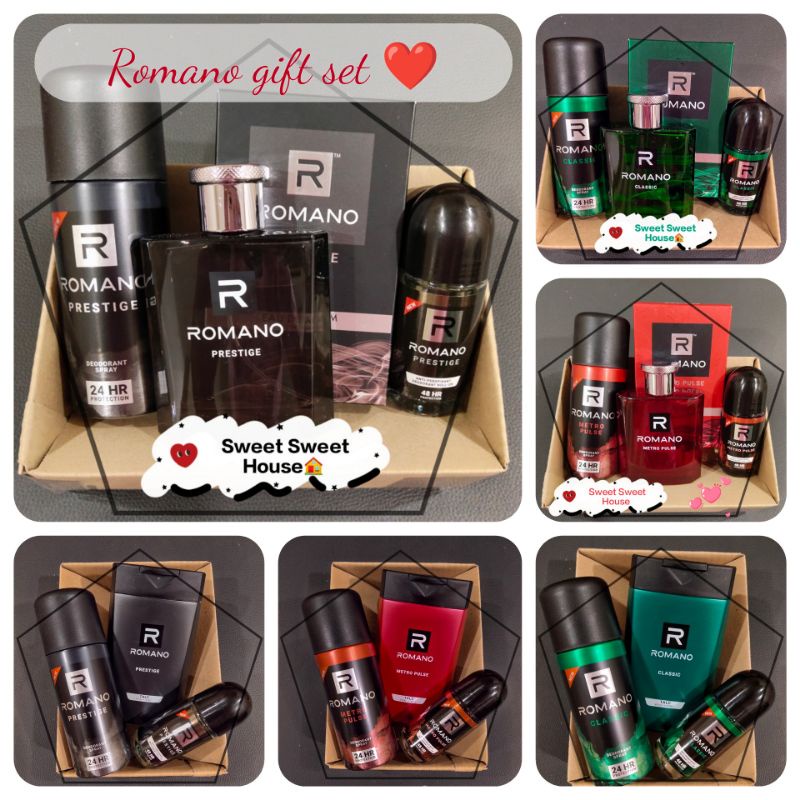 ROMANO Valueble Men Perfume Gift Set - Siuable For Wedding , Birthday ...