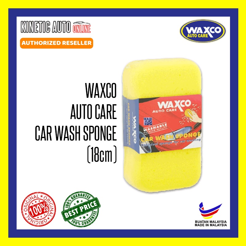 WAXCO Car Wash Sponge (18cm) | Shopee Malaysia