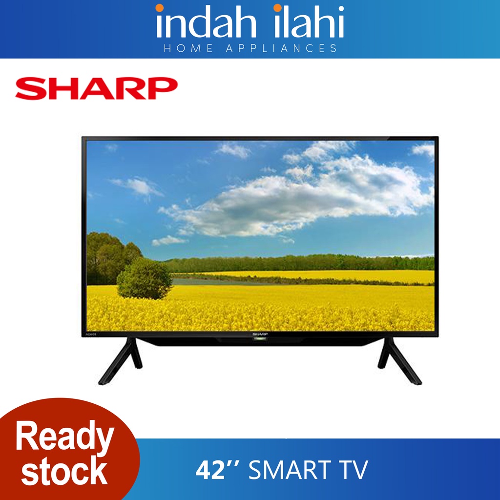 Sharp 42” Full HD Easy Smart TV 2TC42DF1X | Shopee Malaysia