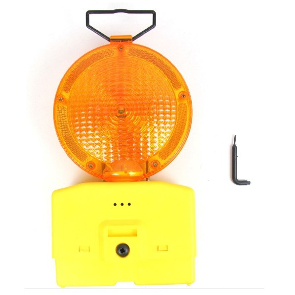 FLASHING LIGHT BLINKER YELLOW TRAFFIC CAUTION LIGHT TRAFFIC WARNING ...