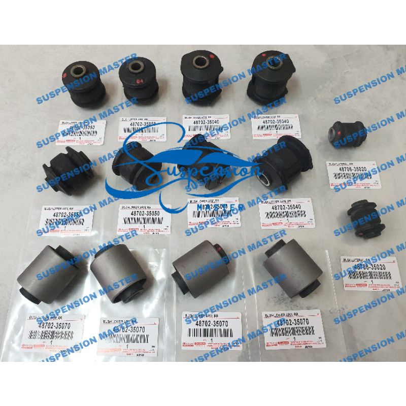 14 IN 1 SET - TOYOTA PRADO/ LAND CRUISER RZJ95 KZJ95 REAR LOWER & UPPER ...