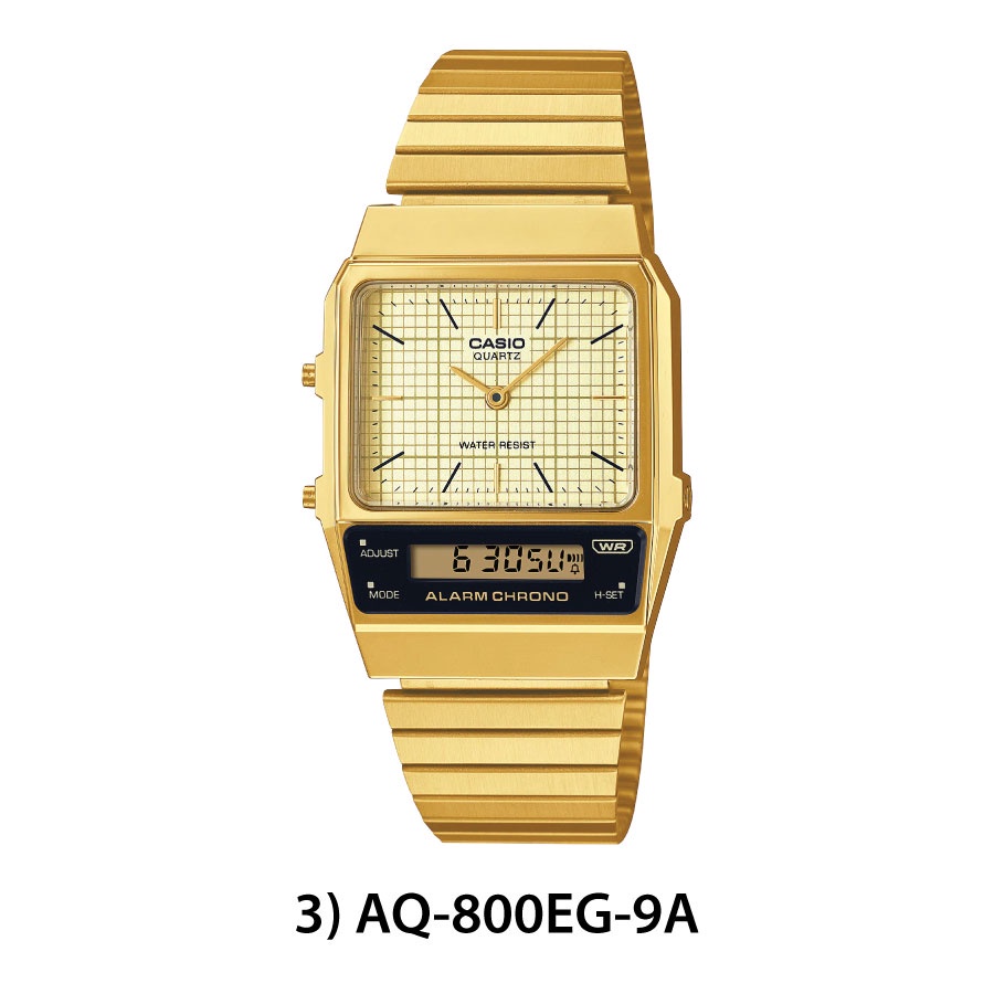 CASIO WATCH ANALOG WATCH UNISEX WATCH AQ-800E SERIES AQ-800E-1A AQ-800E ...