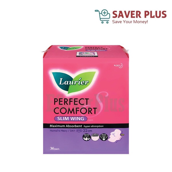 Laurier Perfect Comfort Slim Wing (22cm x 36's) | Shopee Malaysia