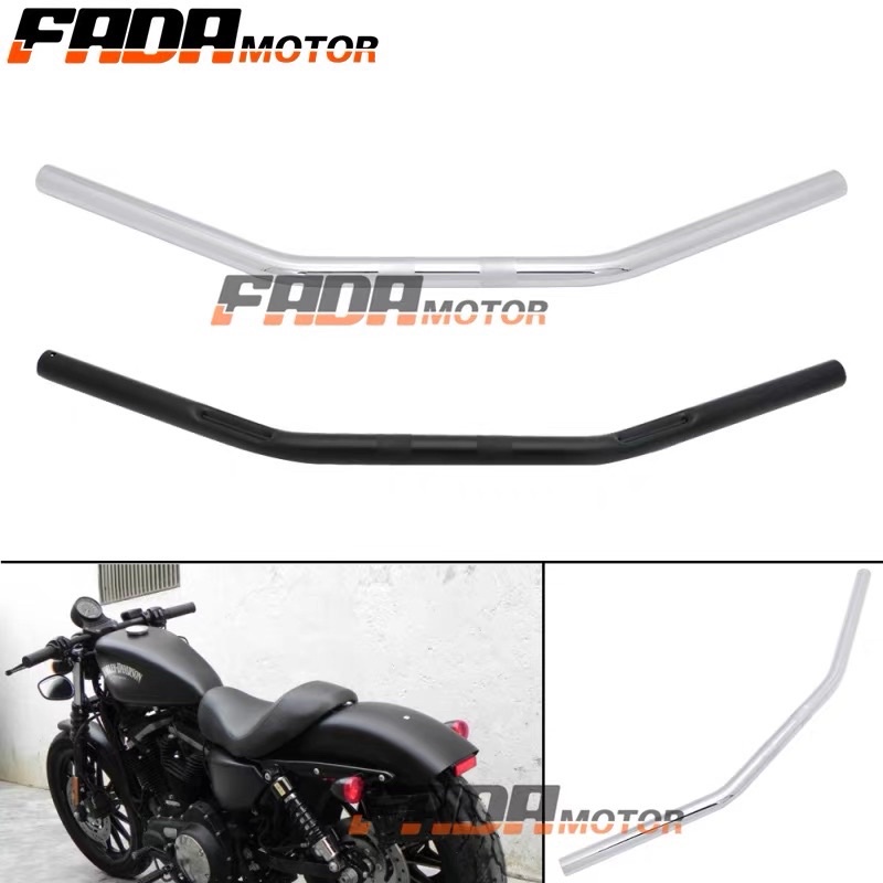 Harley XL883 1200 X48 72 Dyna Night Road Fat Boy Handlebar Straight Handlebar Bend Handlebar ...