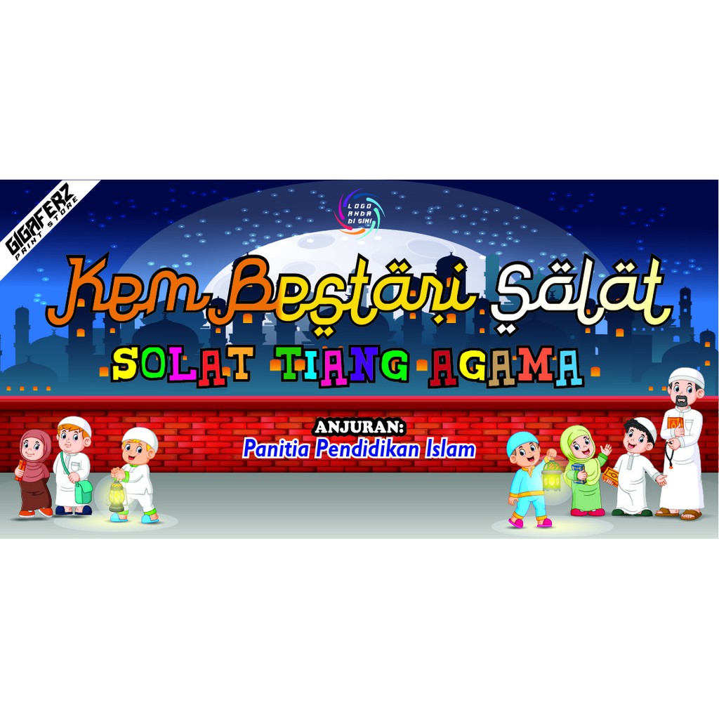 [BANNER MURAH] - Perkhemahan/ Kem Motivasi / Kem Bestari solat 8x4 kaki ...