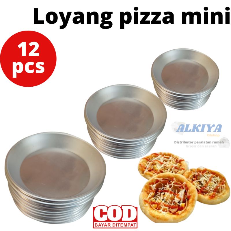 Mini pizza pan/12 variable size pizza pan | Shopee Malaysia