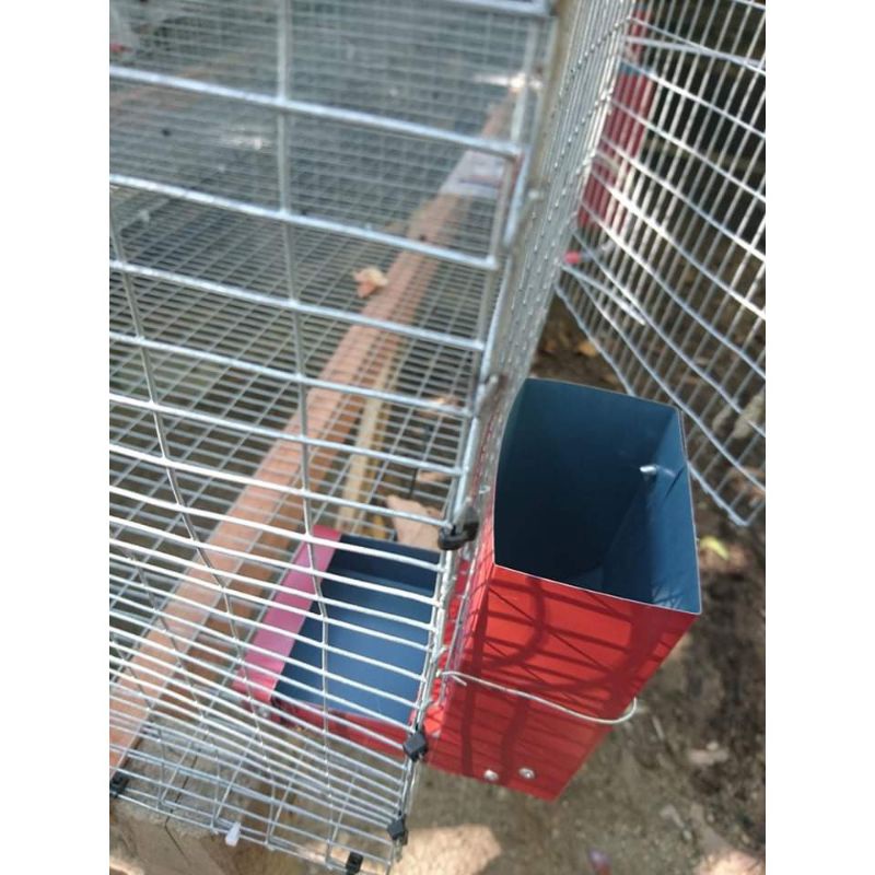 HOMEMADE Rabbit Food Feeder | Bekas Makanan Arnab Buatan sendiri ...