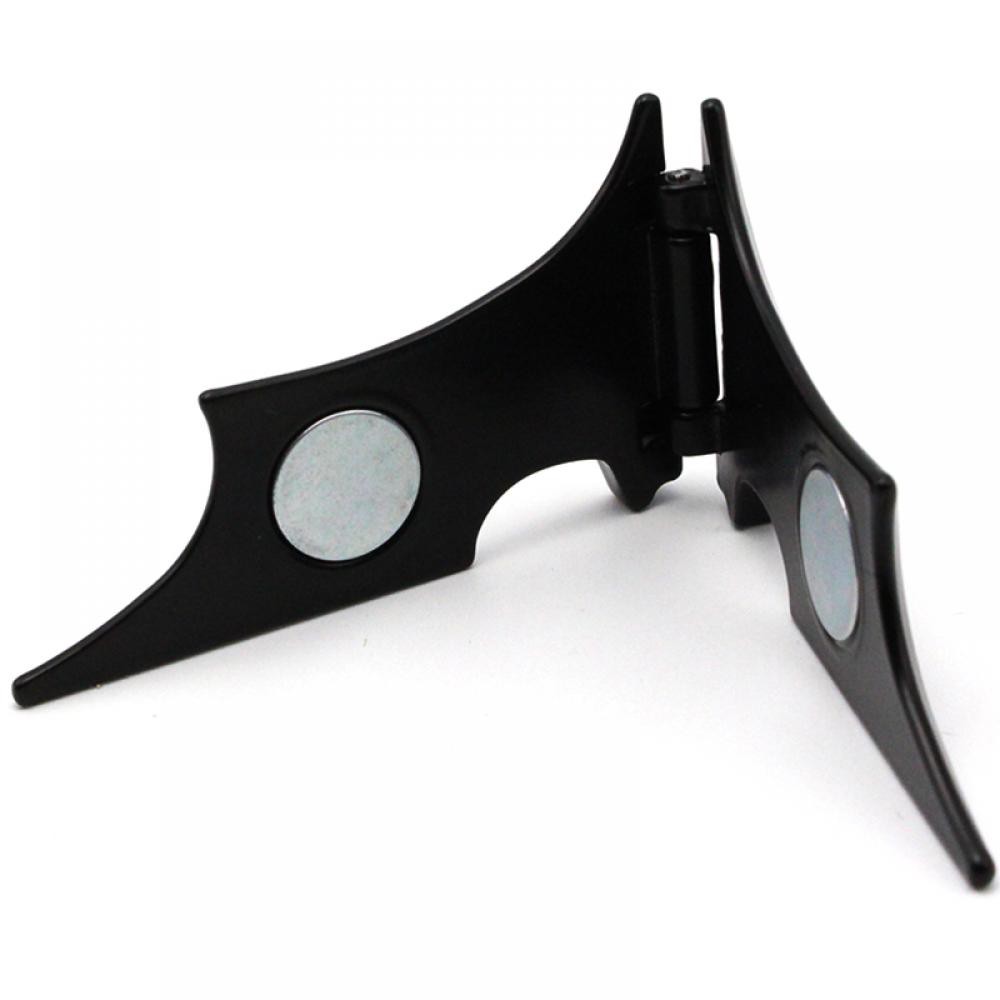 Mens Fashion Slim Batwing Stainless Steel ID Card Magnetic Bat Cash ...