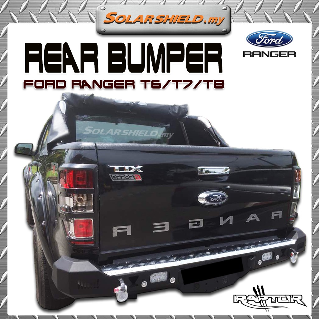 Ford Ranger T6/T7/T8,Wildtrack,Raptor Rear Bumper 4X4 Rear Bumper 4X4 ...