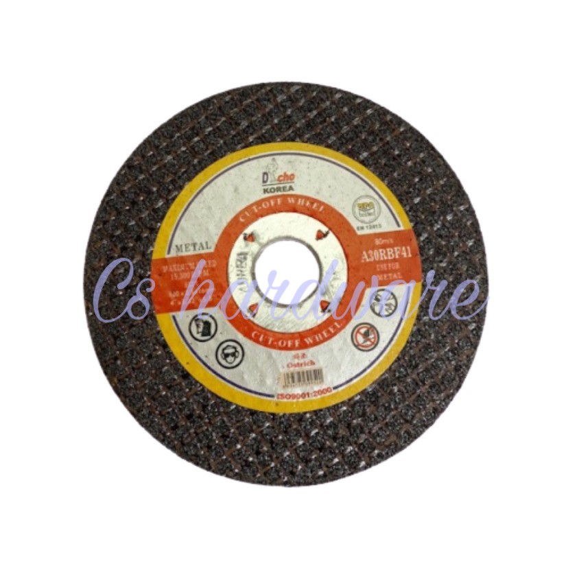 DACHO 4" X 2.5MM METAL CUTTING DISC / 4 Inch MATA POTONG BESI / 4寸割片 ...