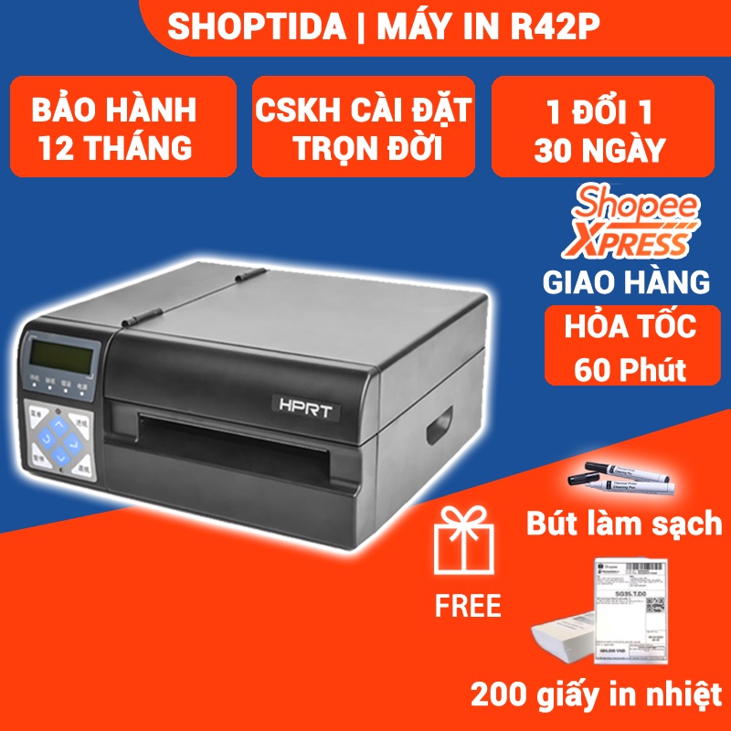 Hprt R42P industrial thermal printer prints orders, send orders ...