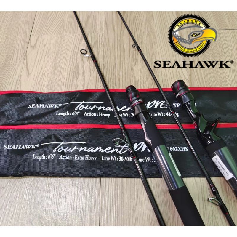 SEAHAWK TOURNAMENT PRO SPINNING & BC ROD | Shopee Malaysia