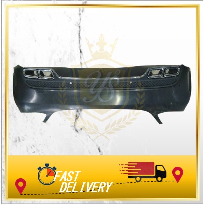 MERCEDES BENZ W205 REAR BUMPER OEM | Shopee Malaysia