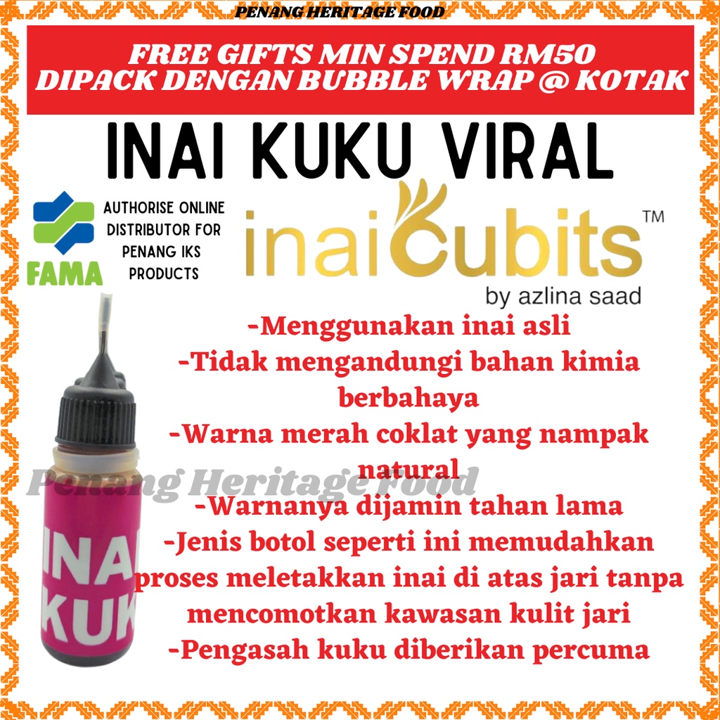 Inai Viral , Inai Kuku , Inai Picit , Inai Jarum , Inai Injection ...