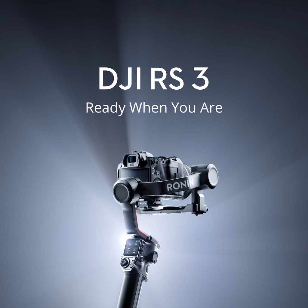 DJI RS 3 - Gimbal Stabilizer for DSLR and Mirrorless Camera Ronin RS 3 ...