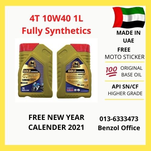 [Hot Item 🔥] 💯 Original, 4T Minyak Enjin Motorsikal Benzol Oil ...