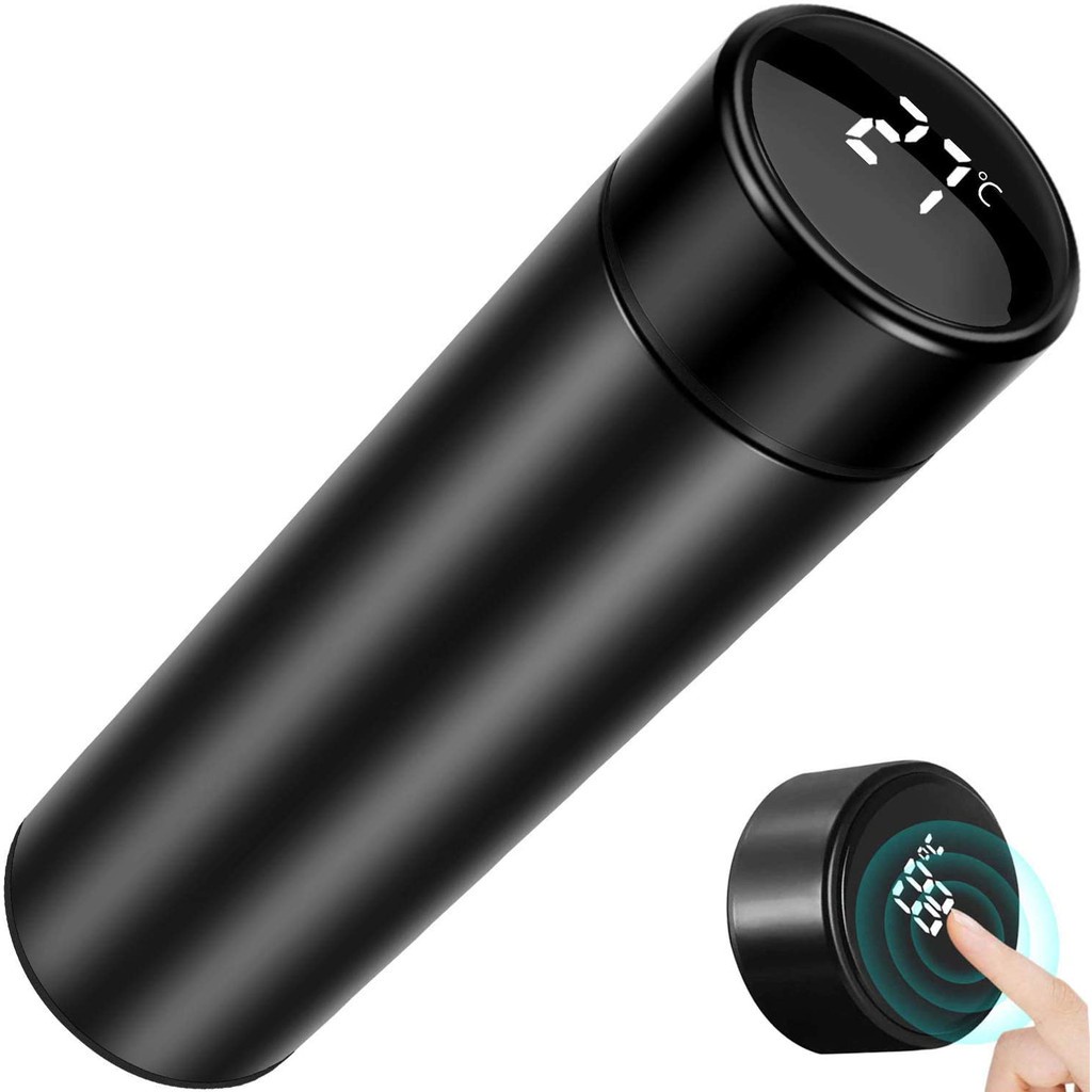 Smart Temperature Touch Screen Thermos Mug Vacuum Flask Cup Stainless ...