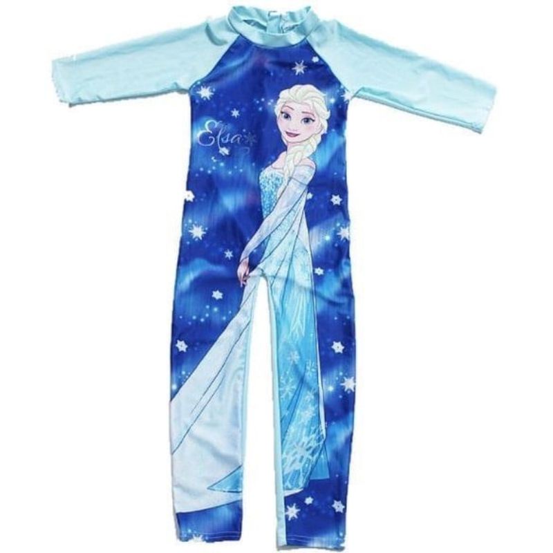 Baju Renang Frozen Kids Long Swimming Suit ( FROZEN II ) | Shopee Malaysia