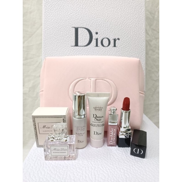 Dior mini 5pcs set with pouch/ limited stock | Shopee Malaysia