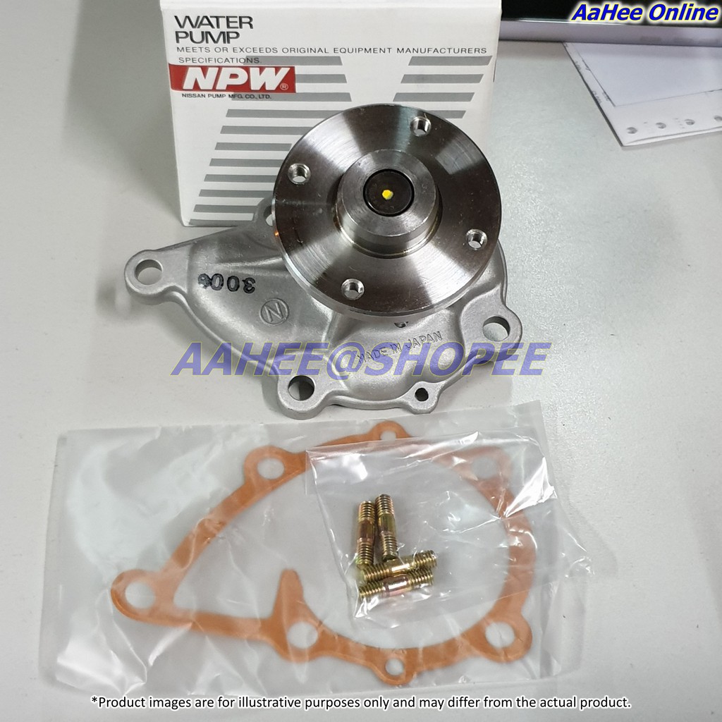 NPW Japan Water Pump -Nissan Vanette C22 A15 Sunny 130Y B11 E13 E15 ...
