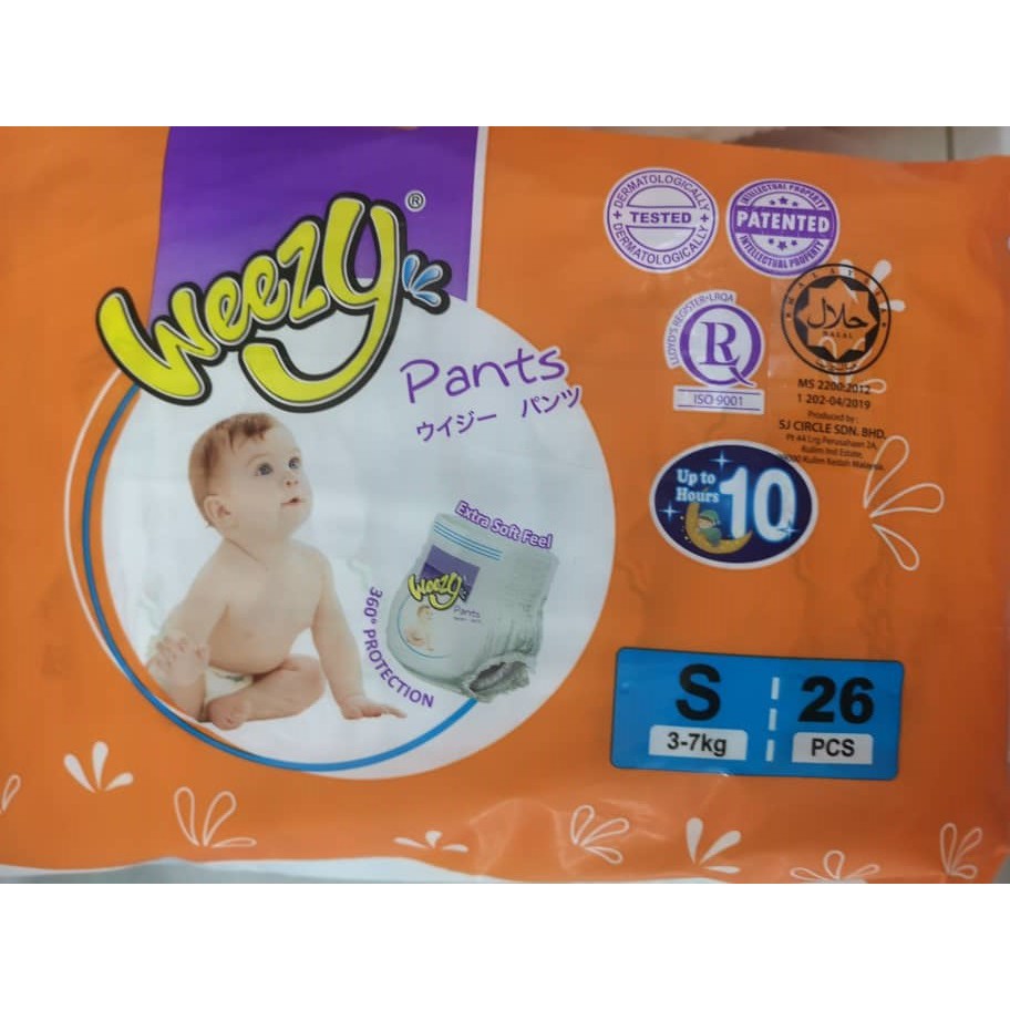 Weezy Disposable Baby Diaper Pants | Shopee Malaysia
