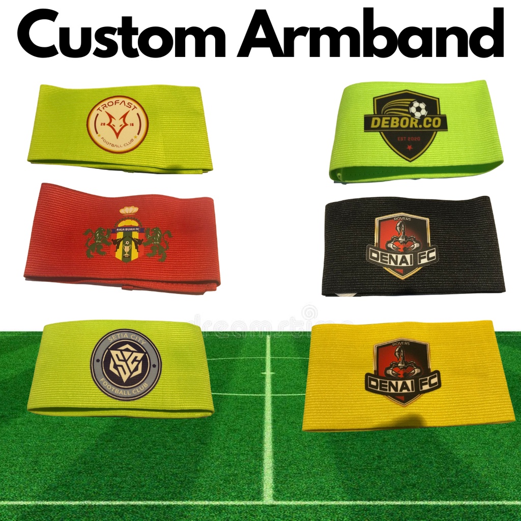 Custom Logo Armband Dewasa & Kanak-Kanak /Armband Bola sepak/Captain ...
