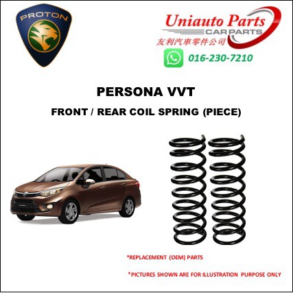 PROTON PERSONA VVT ('17 - NOW) FRONT / REAR COIL SPRING (PIECE ...