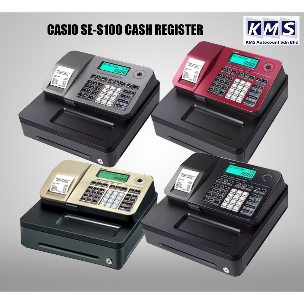 Casio Cashier Machine Cash Register (Free Setting) SE-G1 / SEG1 ...