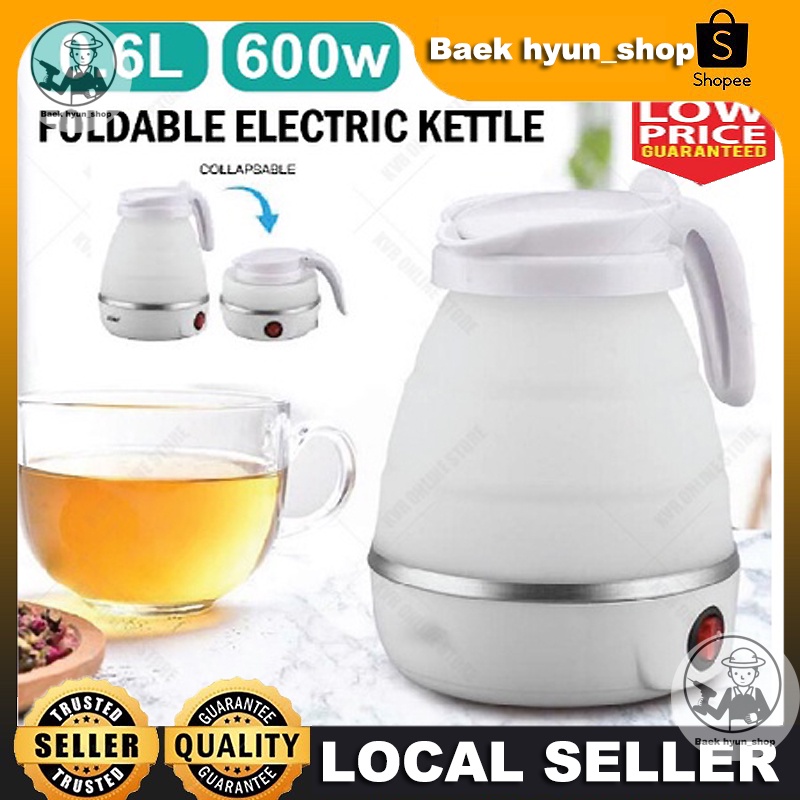 Foldable Electric Kettle/0.6L Travel kettle/Portable Silicone ...