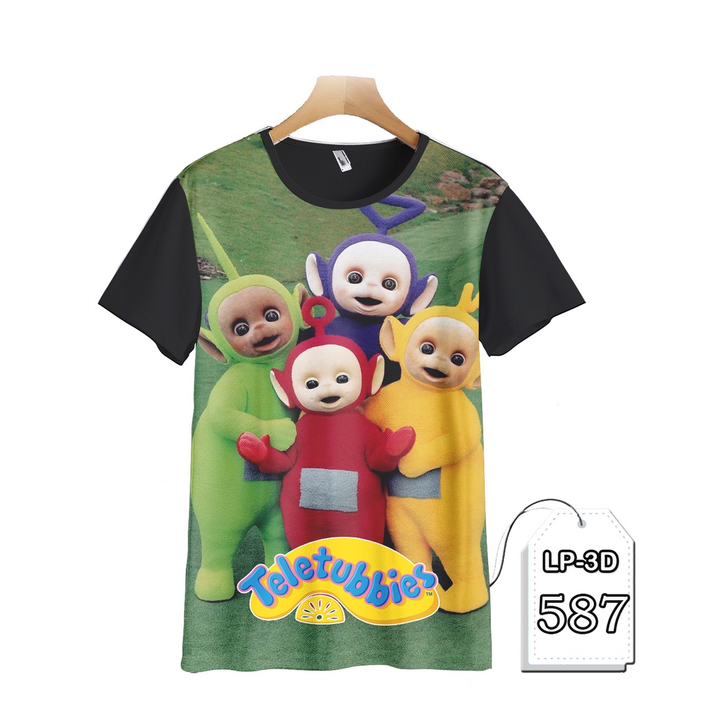 Teletubbies T-shirt Children's Clothes Animation TV Cartoon Series LP3D ...