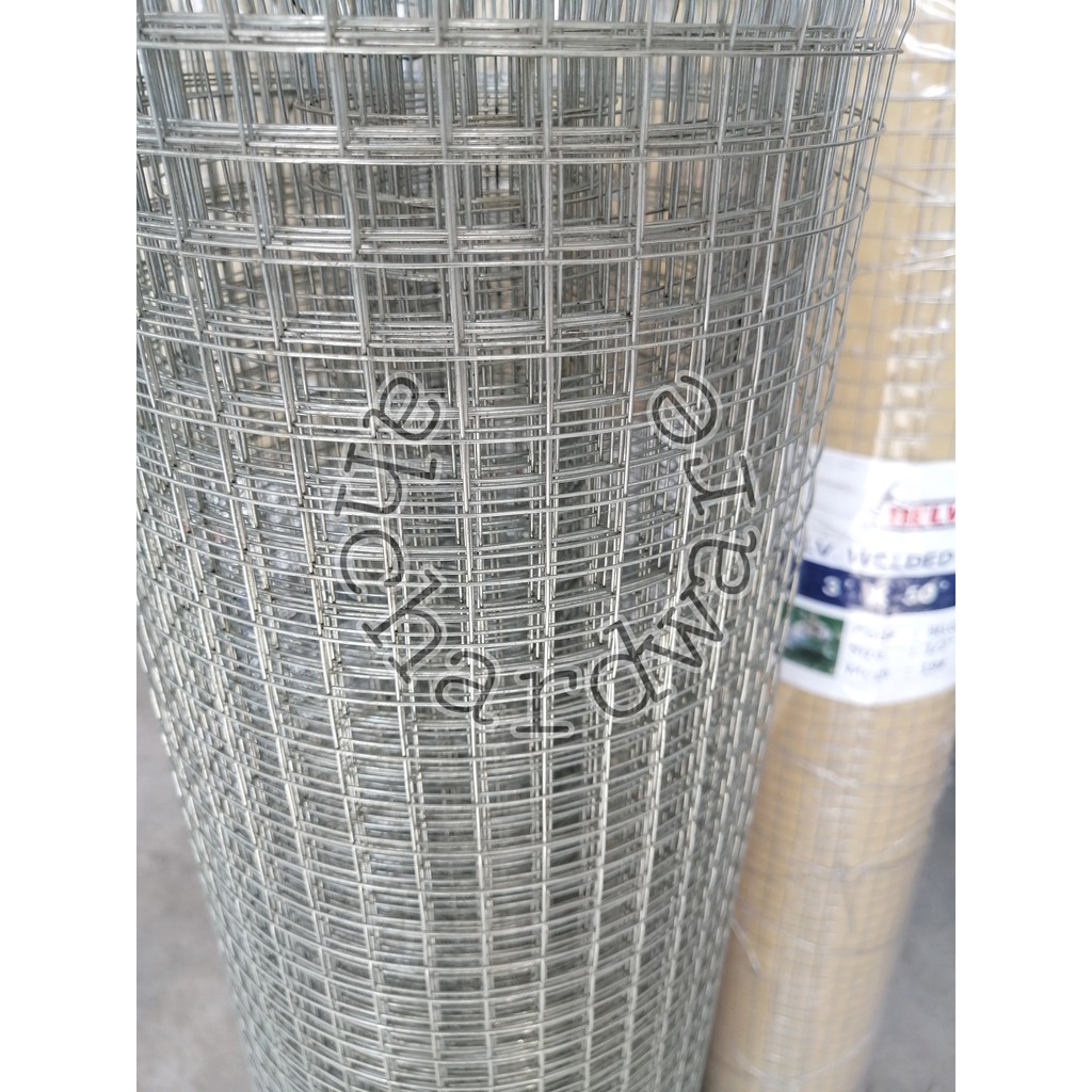 Galvanized BRC Welded Iron Wire Mesh Net /Dawai Jaring (3' x 1 METER) | Shopee Malaysia