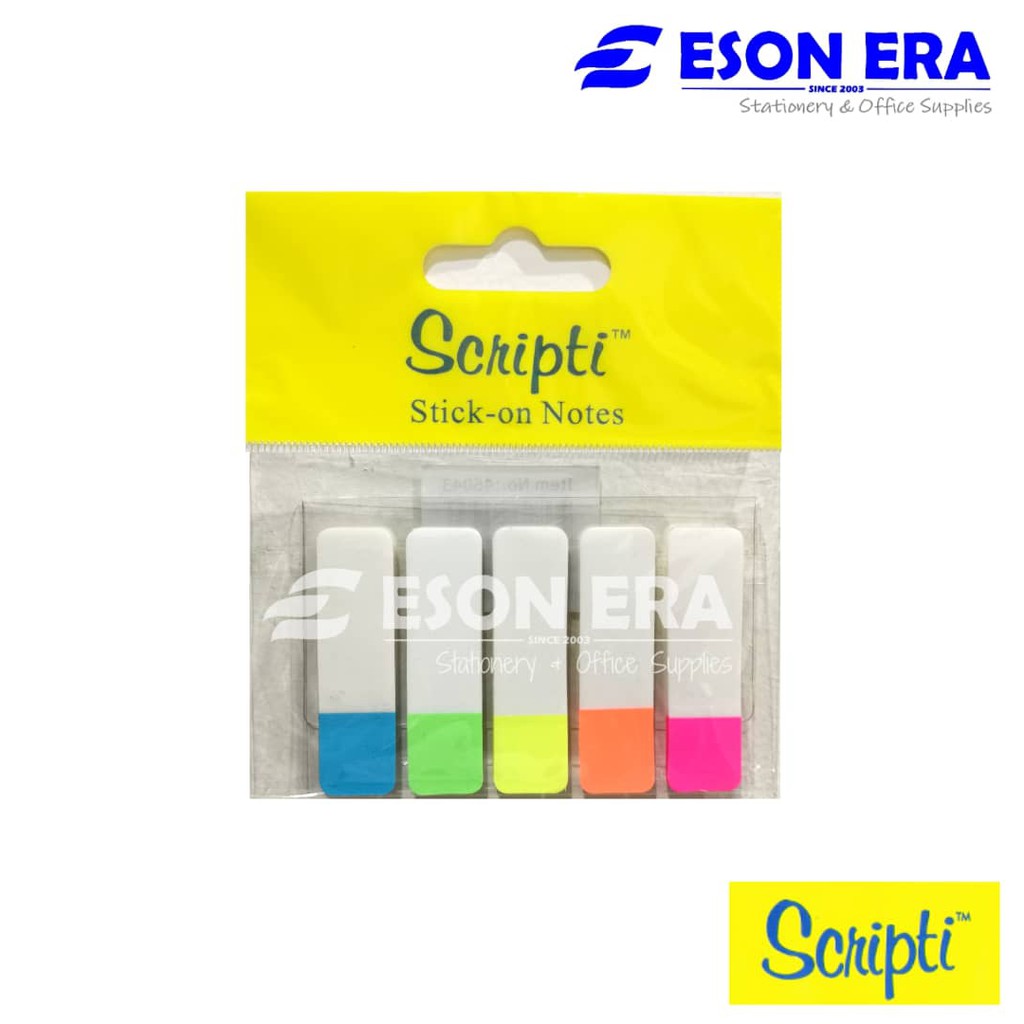 Scripti Stick-on Notes 46043 Stiker Tanda | Shopee Malaysia