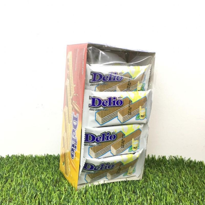 Delio Cream Wafer - Milk(24ps) | Shopee Malaysia