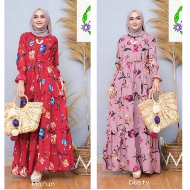 💥dress muslimah/ dress labuh/dress jalan💥 | Shopee Malaysia
