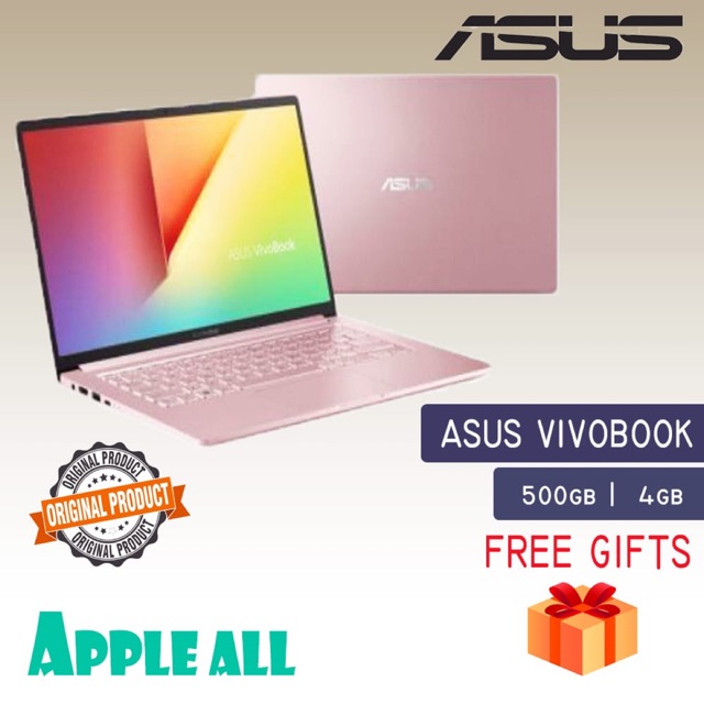 Asus Vivobook A407M-ABV037T 14" Laptop GOLD (Celeron N4000, 4GB, 500GB ...