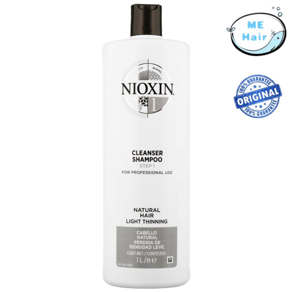 Nioxin System 1 Cleanser Shampoo 1000ml | Shopee Malaysia