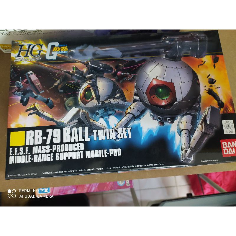 [ READY STOCK] HG 1/144 RB-79 BALL TWIN SET | Shopee Malaysia