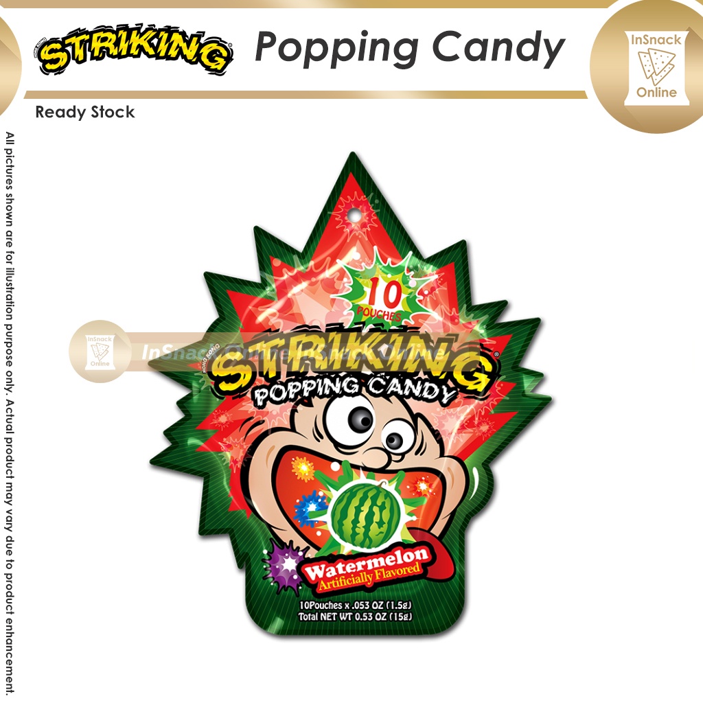 Striking Popping Candy 15g | Shopee Malaysia