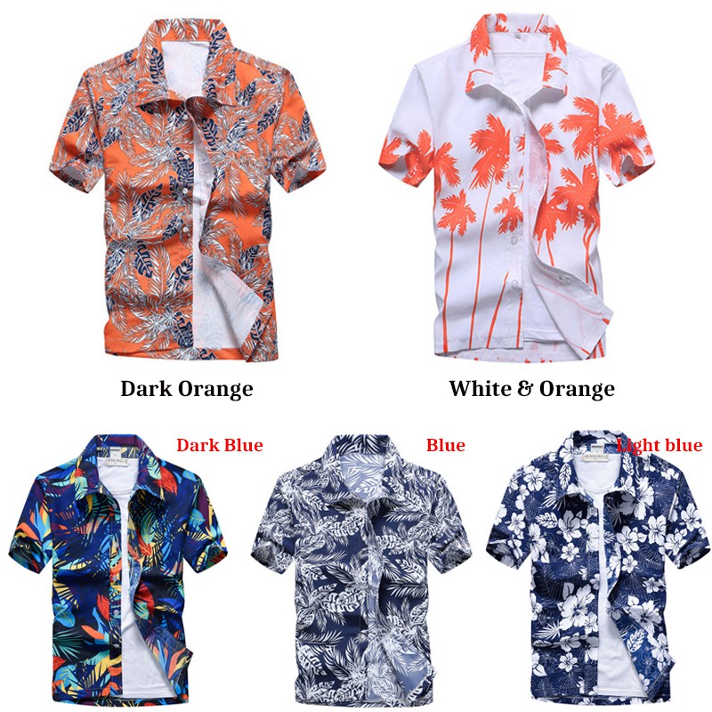 HAWAIIAN MENS SHIRT STAG BEACH HAWAII ALOHA PARTY SUMMER HOLIDAY FANCY ...