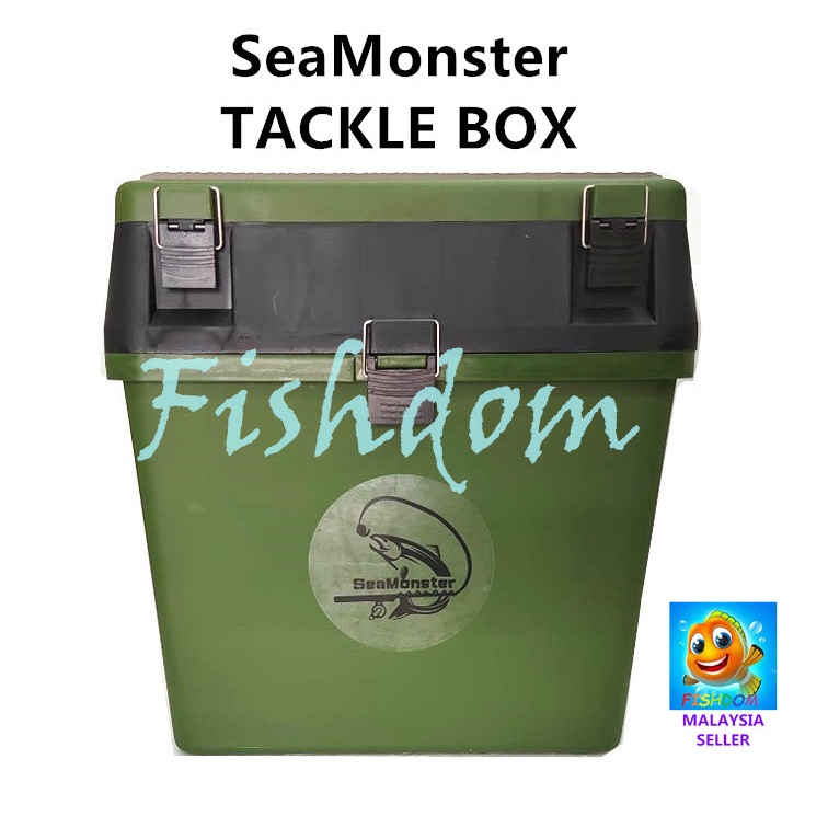 FISHDOM SEAMONSTER FISHING TACKLE BOX TOOL BOX | Shopee Malaysia