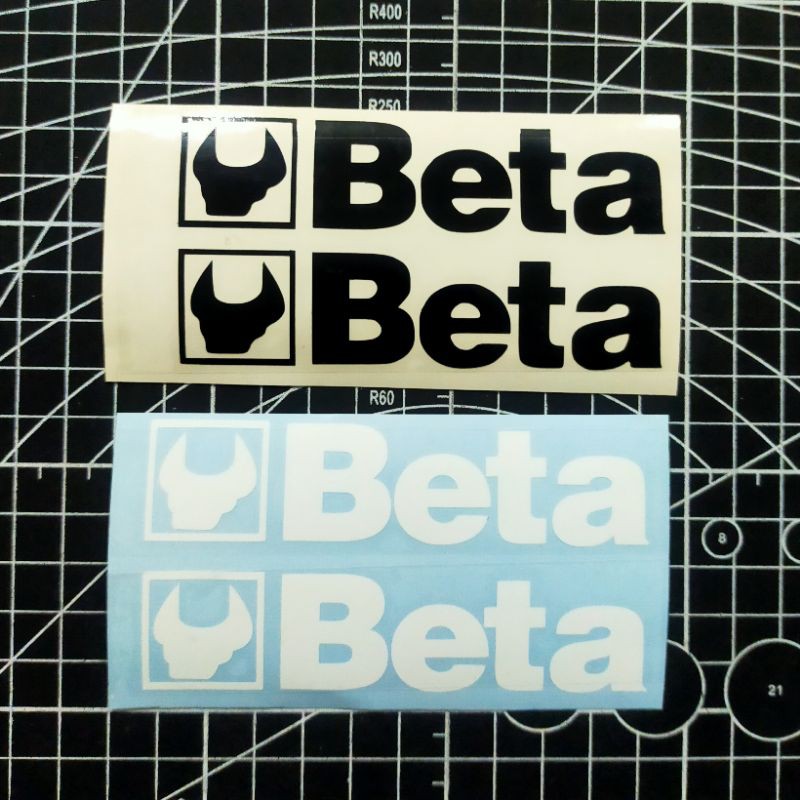 Cutting Sticker BETA stiker | Shopee Malaysia